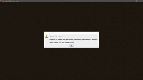 18 Version Crashes · Issue 210 · Nilsen84lunar Client Qt · Github
