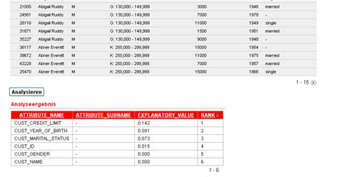 Data Mining Mit Der Oracle Datenbank Und Application Express