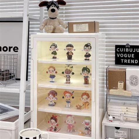 큣셀링 감성 다용도 화장품 피규어 보관 화장대 정리함 위시버킷