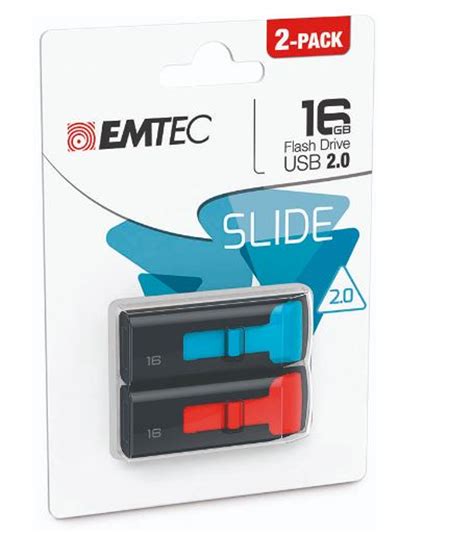 Emtec 16GB USB 2 0 Flashdrive 2pk KVCC Bookstore