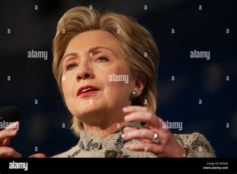 Us Senator Hillary Clinton The United States Conference Of Mayors Held