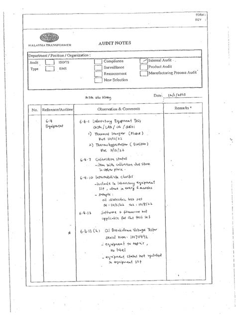 Audit Notes Fatin Pdf