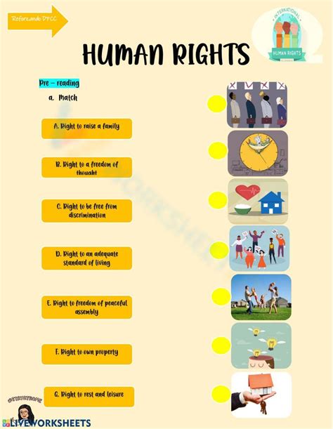 Human Rights Worksheet