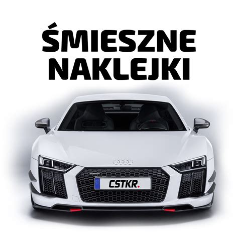 Śmieszne naklejki na samochód auto różne wzory za zł z Ostróda Allegro pl