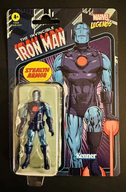 Hasbro Marvel Legends Retro 375 Inch Action Figure Stealth Armor Iron