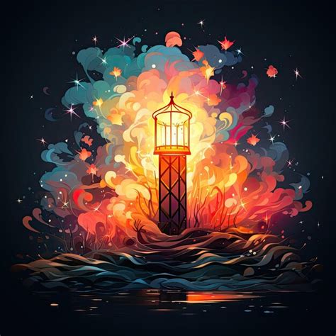 Premium Ai Image Illustratin Of Light House