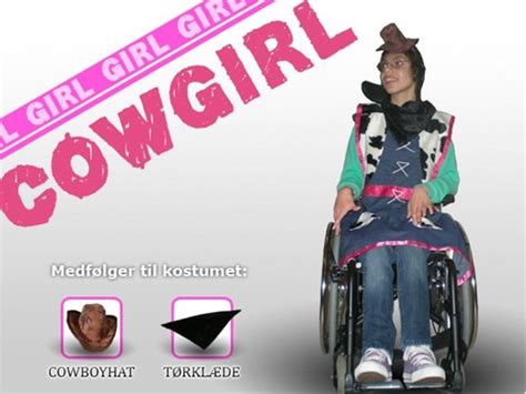 Cowgirl Pink Kostume Til Kørestolsbruger Jydsk Legetøj