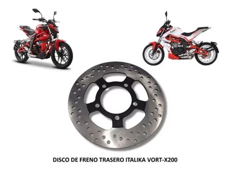 Disco De Freno Trasero Italika Vort X F Meses Sin Inter S