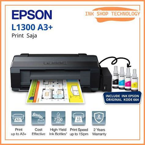 Printer Epson L1300 Print Only A3