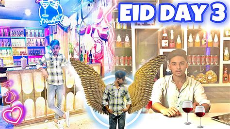 Full Injoy In King Cafe 😜 Nani Ke Gar Full Masti Eid Day 3 Youtube