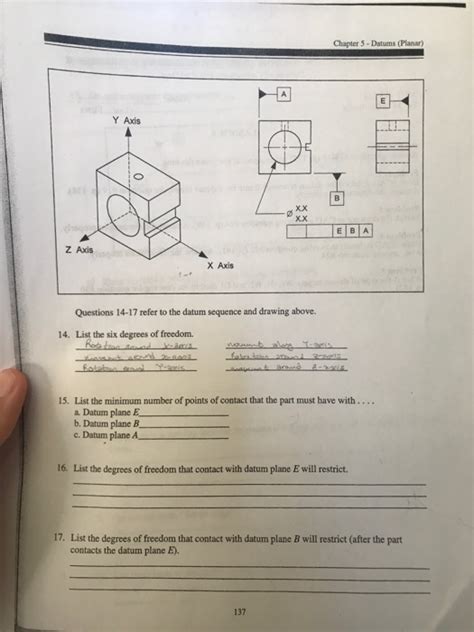 Solved Chapter Datums Planar Y Axis Z Axis X Axis Chegg Com
