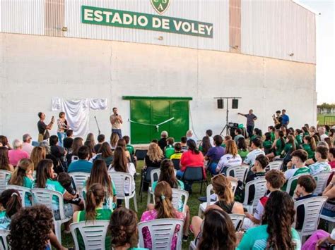 El Club Sarmiento Inauguró El Nuevo Estadio De Vóley Junín News