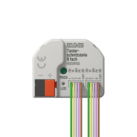Knx Push Button Interface 8 Gang Secure 40008 1s E