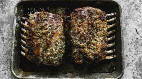 Roasted Rack Of Lamb