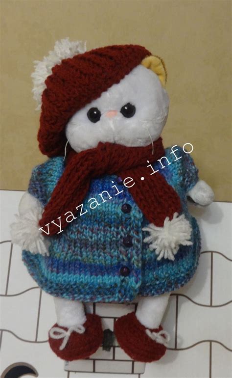 Одежда для игрушек Лили и Басика своими руками Все о вязании