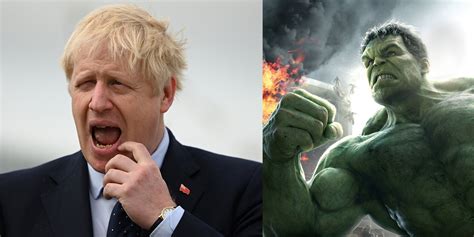 Brexit News Boris Johnson Likens Himself To Marvels Hulk Indy100