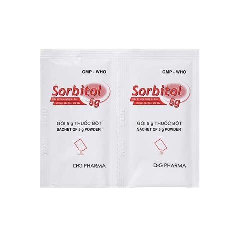 Thuốc Bột Sorbitol 5g DHG điều Trị Triệu Chứng Táo Bón
