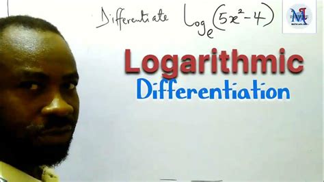 How To Differentiate Logarithmic Functions Youtube