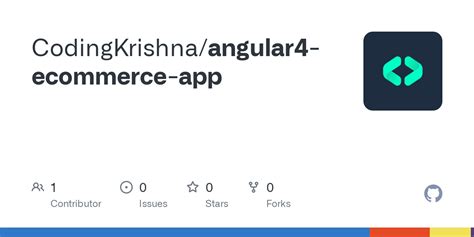 github codingkrishna angular4 ecommerce app