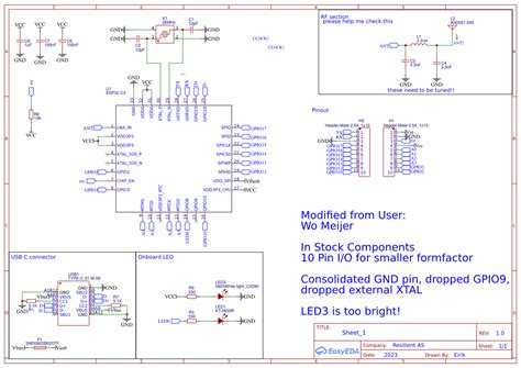 Not Working Esp C EasyEDA Open Source Hardware Lab