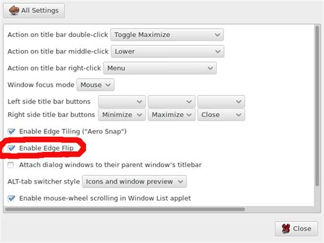 Linux Mint How To Disable Moving Between Workspaces Feature Unix