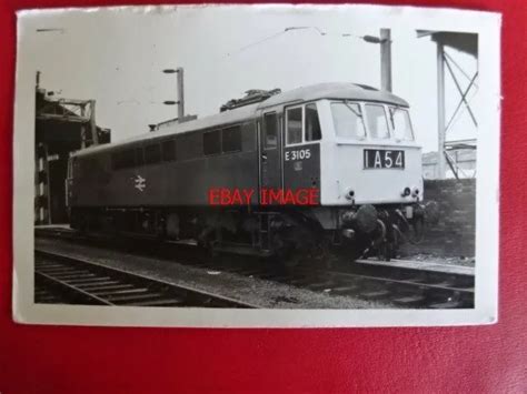 Postcard Darkroom Br Class 86 Loco No E3105 At Willesden 86030 £185