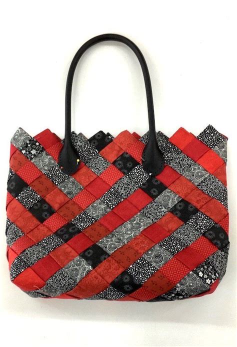 Tuto Sac à Main En Tissage De Bandes Sac En Tissu à Faire Soi Même Technique Sac Tissé