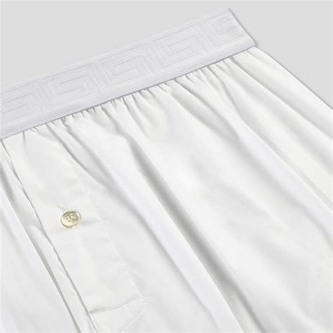 S30 Cotton Boxer Shorts Pure White — Nikos Sculpture