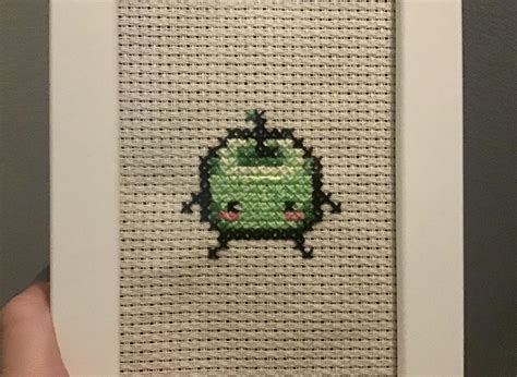 Junimo Cross Stitch R Stardewvalley
