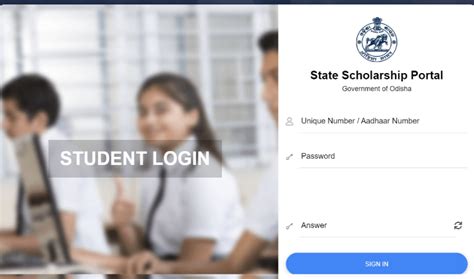 Odisha State Scholarship Portal Apply Registration Process Online Full List