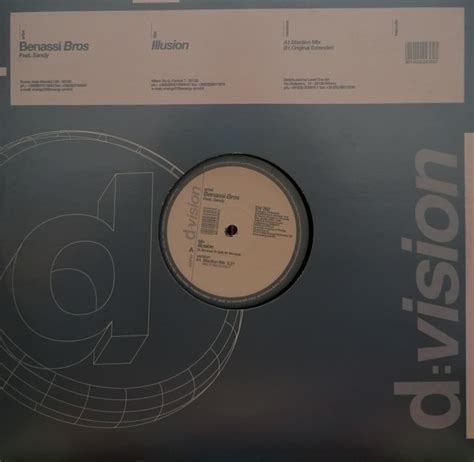 Benassi Bros Featuring Sandy Illusion 2003 Vinyl Discogs