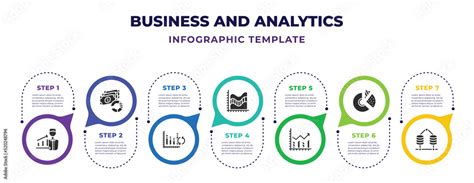 Business And Analytics Infographic Design Template With User Stats