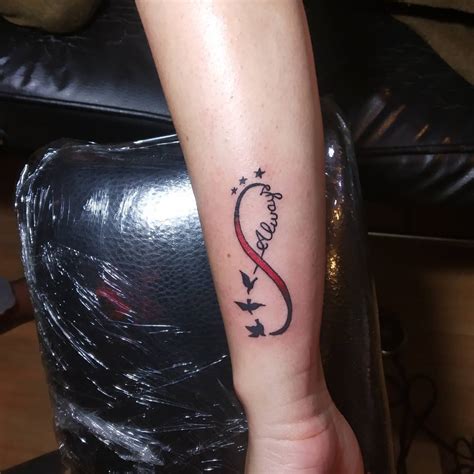 Infinity Tattoo Designs With Birds