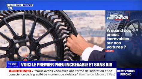 Quand pourra t on mettre des pneus sans air sur nos voitures BFMTV répond à vos questions
