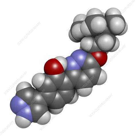Branaplam Sma Drug Molecule Illustration Stock Image F032 9626