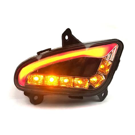 Knipperlichten LED Dagrijverlichting Achterkant Scooter Koning
