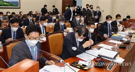 국회 환노위 국감 연합뉴스