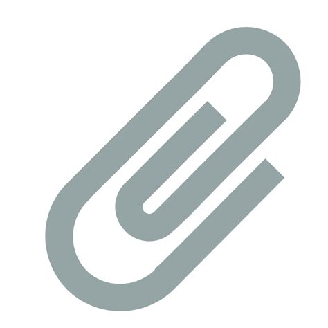 Paperclip Icon Small Flat Iconset Paomedia