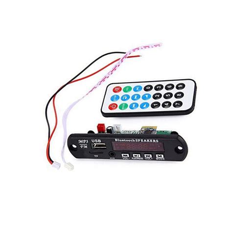 Wireless Bluetooth 12v Mp3 Wma Decoder Board Audio Module Usb Tf Radio For Car C Ebay