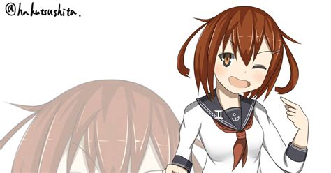 艦隊これくしょん 雷 はくつのイラスト Pixiv