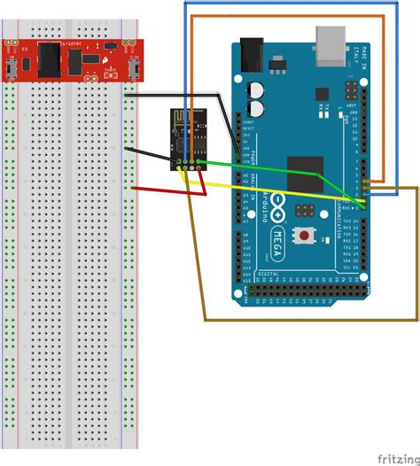 ESP8266 01S Actualizar Firmware Con Arduino MEGA DorniSoft Inc
