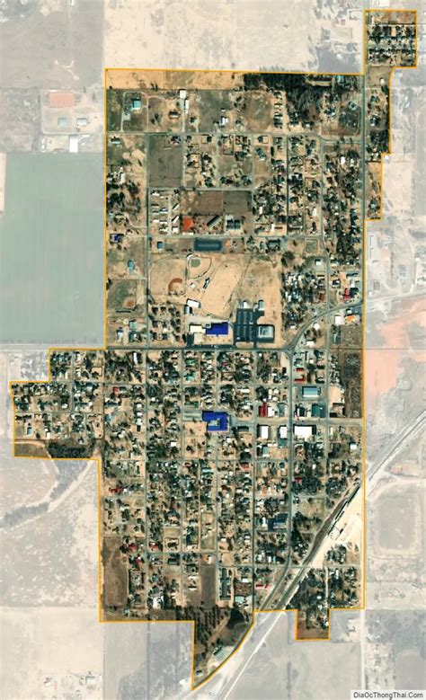 Map Of Cyril Town Thong Thai Real