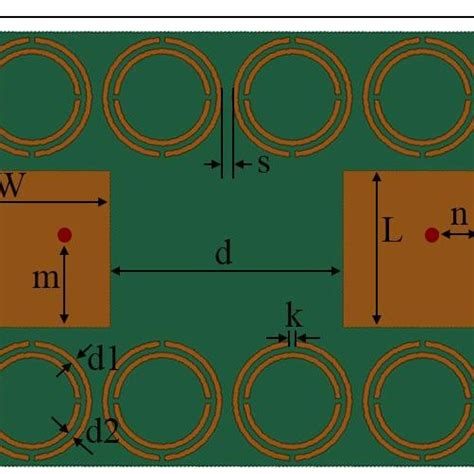 Geometry Of Microstrip Patch Array With Msrr Structures Download