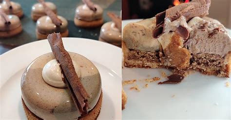 Triple Cinnamon Tarts With Milk Chocolate Cinnamon Sticks Each Color