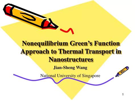ppt nonequilibrium green s function approach to thermal transport in