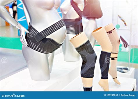 Female Compression Bandages Stock Image Image Of Rehabilitation Compression 135203853