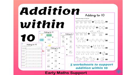 Addition Within Worksheets By Teach Simple