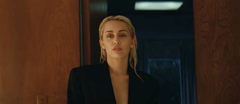 Miley Cyrus Wears Gold Cutout Dress In Flowers Music Video Popsugar