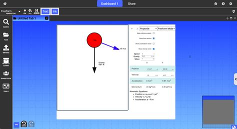 Physics Simulations Dash V