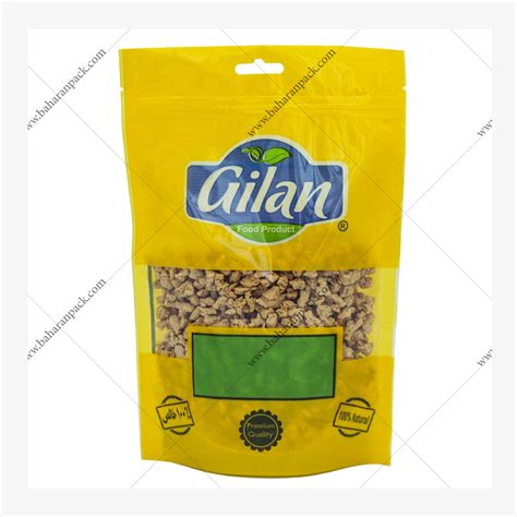 پاکت شفاف چاپی ایستاده بهاران پک